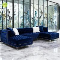 China Tufted Sectional: Grand Comfort, Artful Vibe – Transform Home into a Sophisticated Design Sanctuary for sale