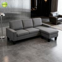 China Fabric Sectional: Sleek Lines, Industrial-Chic Vibe – Ideal for Polished Modern Urban Interiors for sale