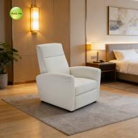 China Luxury Light Tone Reclining Sofa: Clean Lines, Plush Padding – Top Pick for Airy, Stylish Modern Homes for sale