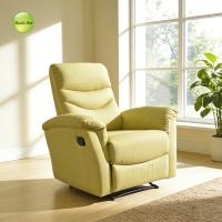 China Vibrant Green Lounge Chair: Breathable Fabric, Ergonomic Design – Perfect for Cozy, Sunlit Reading Nooks for sale