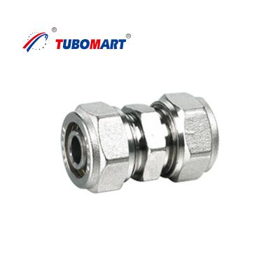China Durable Pex Tubing Quick Connect Fittings Chrome Plated For Plumbing for sale