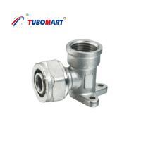 China Durable Pex Tubing Quick Connect Fittings Chrome Plated For Plumbing for sale