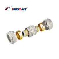 China Cross Linked Polyethylene Male Compression Pipe Fittings Chrome Plated for sale