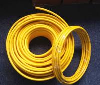 China Pex Al Pex Gas Pipe OD 16mm - 32mm Multilayer Yellow Pex Gas Tubing for sale