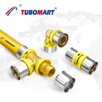 China TH Type Pex Press Fittings 16mm - 32mm Pex Al Pex Connections Customized for sale