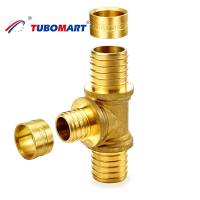 China Industrial Pex Tubing Fitting Smooth Operation Brass Pex Pipe Joints for sale