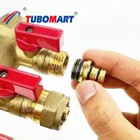 China High Performance Brass Pex Manifold 2 - 12 Way Water Plumbing Manifold for sale