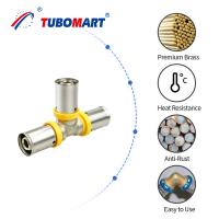 China PEX Press Plumbing Fittings 1/2 3/4 Inch For Residential Plumbing for sale