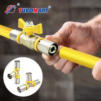 China Pex Al Pex Press Fittings 3/4 Inch With Professional PEX Tubing Compatibility for sale