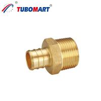 China Corrosion Resistance Pex Pipe Crimp Fittings 1/2 Inch Plumbing Crimp Connectors for sale