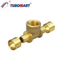 China Residential Commercial Pex Plumbing Crimp Connectors Corrosion Resistance for sale