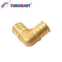 China Brass Crimp Pipe Fittings Pex Pipe Connectors For Water Supply Systems for sale