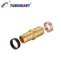 China Corrosion Resistant PEX Crimp Tube Fittings Compatible With PEX Crimping Tool for sale