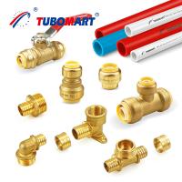 China High Temperature PEX B Pipe Fittings Crimp Fitting Push In Fitting ISO9001 for sale