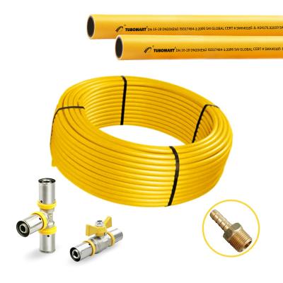 China Good Sealing Customized 100m/roll Pex Al Gas Pipes PEX Aluminum Pipe Gas System OEM for sale