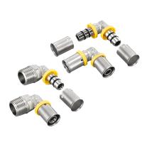 China Factory Direct SaleEasy Installation PEX Pipe Press Fittings For NPT Or BSP Piping Gas Systems for sale