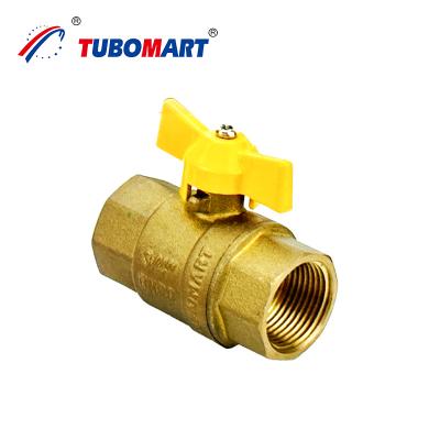 China OEM Manufacturer TUBOAMRT Factory HPB58-3A Brass Ball Valve For Gas System for sale