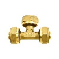 China Pex Compression Fittings Tee With Different Size And Shape ISO17484-1 2006 8 AS4176.8-2010 for sale