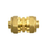 China Brass Wall Plated Elbow Natural Screw Compression Fittings For Pex Pipes For Water And Heating for sale
