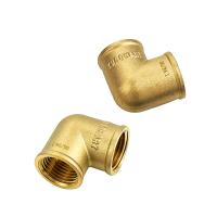 China Manufacture Supply PEX Expansion Fitting Female Threaded Elbow Brass Fitting Sliding Compression-sleeve for sale
