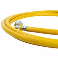 China Corrosion Resistant Customizable PEX AL PEX Overlap Gas Pipe With Yellow Color And Easy Clamp Installation for sale