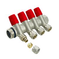 China Long-Lasting Brass Valve Brass Pex Manifold In Customized Color For Plumbing for sale