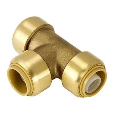 China Brass Plumbing Shark Bite Push Fittings 1/2