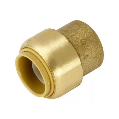 China OEM Customized Support Sanitary Brass Plumbing Shark Bite Push Fittings 1/2
