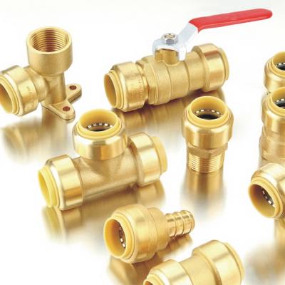 China CE Certified Push in Fittings Plumbing for PEX AL PEX Copper PVC PIPE Water Supply USA CANADA Market for sale