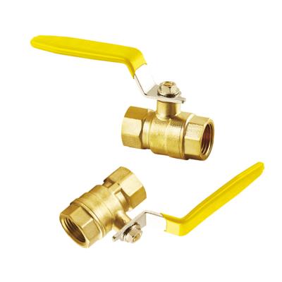China CE Certificate China Gas Valve Manufacturer Durable 1/2 1/4 3/8 Inch Pn20 Female Thread Brass Gas Appliance Ball Valves for sale