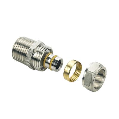 China OEM Thread Type NPT/BSP Pex Press Fittings For Gas Meter Male Female Connector for sale