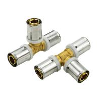 China High Quality Aluminum Pipe Fitting Plumbing Under Floor Heating Fitting Pex Al Pex Fitting for sale