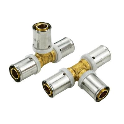 China High Quality Aluminum Pipe Fitting Plumbing Under Floor Heating Fitting Pex Al Pex Fitting for sale