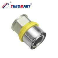 China Brass Press Fittings 1/4-4'' Sizes For Natural Gas System TH Type For Gas System for sale