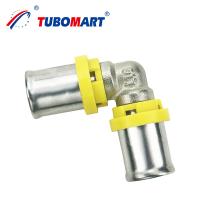 China Tubomart OEM Watermark Gas Pipe Fitting TH Type 16mm 20mm 32mm Gas Press Fitting for sale
