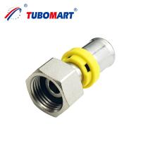China HPB58-3A Body Material Pex Al Pex Pipe TH Type Press Fitting For And Durable High Pressure Plumbing For Gas Water for sale