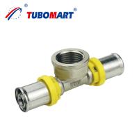 China Hot Sale TH+U Press Fittings Stainless Steel 304 Male Coupling Fitting For Water Gas Pipe System for sale