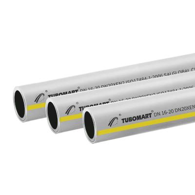 China Tubomart Butt Overlap Welding Reliable Sealing Pex Al Pex Composite Multilayer Pipes For Water Gas System for sale