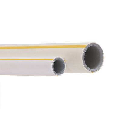 China Pex Al Pex Pipe For Gas System Multilayer Aluminum Plastic PEX Pipe 20mm 32mm White Yellow Color Underfloor Heating PEX Al PEX Pipe for sale