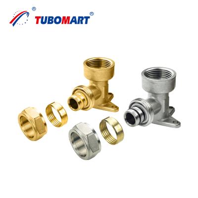 China PEX Al Pex Compression Fittings Adapter Connection Fittings Pipe Connectors For Underfloor Heating GAS Manifolds Hotels for sale