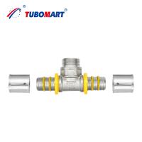 China 24 Years Manufacturing Experience Customized Pex Al Pex Press Fittings For Gas / Water System OEM ODM Supported for sale