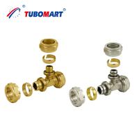 China Pex Al Pex Lead-Free Polyethylene Cross Linked Compression Fittings For Easy Gas / Water System Installation for sale