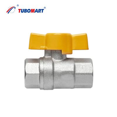 China OEM China 24 years Manufacture Full Brass Ball Valve 1/2'' Gas/Water Shut-off Valve for Gas Pipe for sale