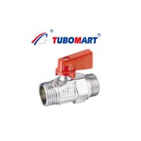China OEM Good Price 1/4 Nickel Plating Valvulas De Bola Female F Thread Low Lead Water Gas Brass Mini Ball Valve for sale