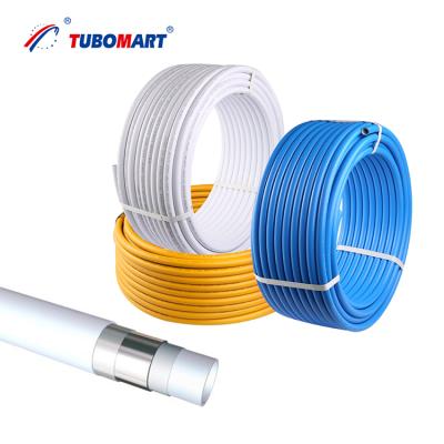 China TUBOMART OEM High Temperature Resistance Plastic Pipe Factory PEX-AL-PEX Pipe for sale