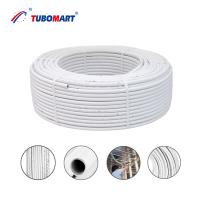 China Plumbing Supplier White Color PEX/AL/PEX Pipe 1620 1216mm Pex Water Pipe Brass Fittings for Water Underfloor Heating System for sale