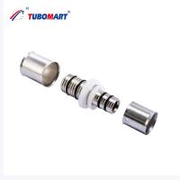 China Tubomart High Quality PEX-AL Crimp Fittings UNEQUAL STRAIGHT UNION for PAP Multilayer Pipe - OEM/ODM Available with CE/ISO for sale