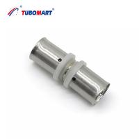 China Tubomart OEM Wholesale High Pressure Brass Forged Press Fitting Unequal Union 16-40mm for Multilayer PEX/PERT Pipe for sale