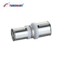 China TUBOMART OEM Brass PEX Pipe Fittings Press Fittings for Gas Female Elbow for Multilayer PEX Pipes Gas Piping for sale