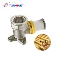 China TH Type Press OEM PEX-AL Crimp Fittings EQUAL ELBOW UNION and UNEQUAL ELBOW UNION for Plastic Gas & Water Pipes - ISO9001/ISO17484 for sale